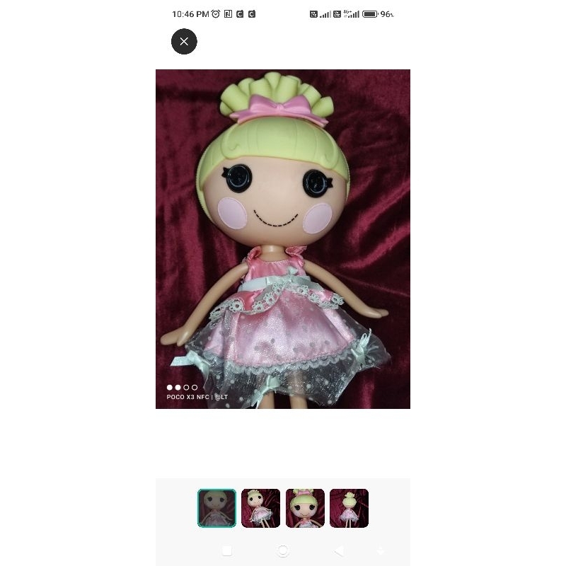 MGA Lalaloopsy Cinder Slippers Doll 14" Full Size Doll | Shopee Malaysia