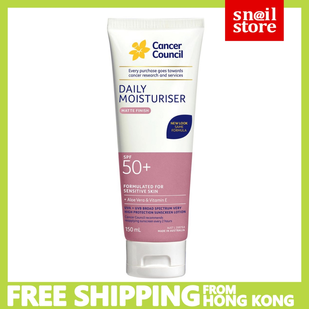 Cancer Council face day wear Moisturiser Invisible (for face & body) SPF50+ 150ml澳洲防癌協會 ...