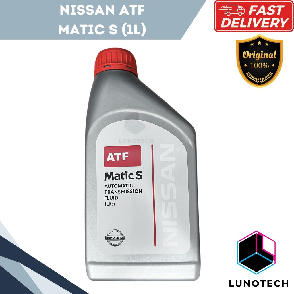 [ORIGINAL] NISSAN MATIC S ATF Auto Transmission Fluid (1L) | Shopee ...