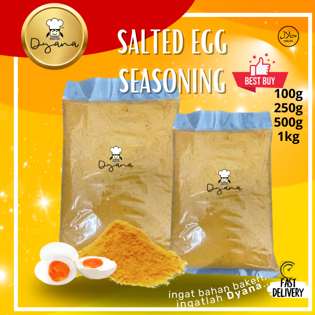 Golden Salted Egg Powder Seasoning / Serbuk Telur Masin | Shopee Malaysia