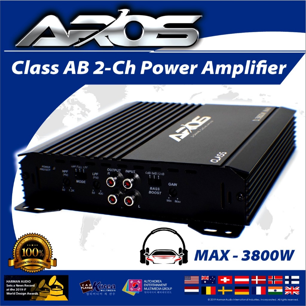 HIGH QUALITY CLASS AB 2-CH POWER AMPLIFIER | Shopee Malaysia