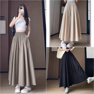 High waist wide leg pants Bucket pants seluar slack wanita culottes ...