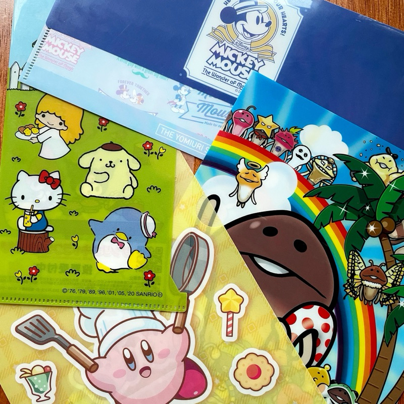 Clearance Japan Cartoon Nameko Kirby Mickey Sanrio Envelope / A5 L ...