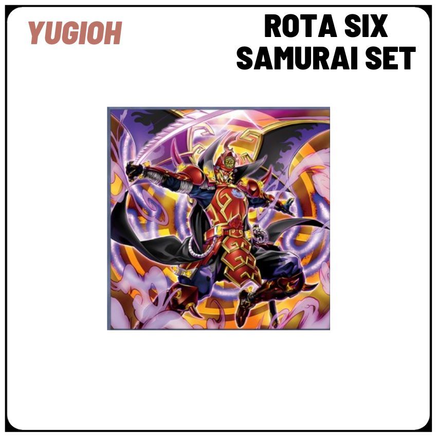 Yugioh Rota 1206 Six Samurai Set - JP Version / 游戏王 ROTA 1206 六武众小套 - 日文版 | Shopee Malaysia