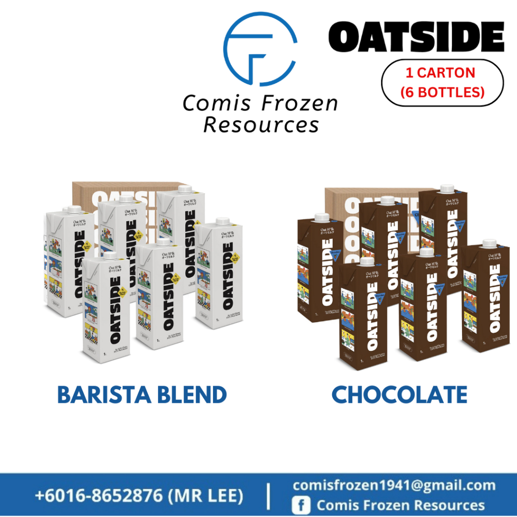 Oatside Oat Milk 1L [Barista Blend/Chocolate] (6 Bottles / Carton ...
