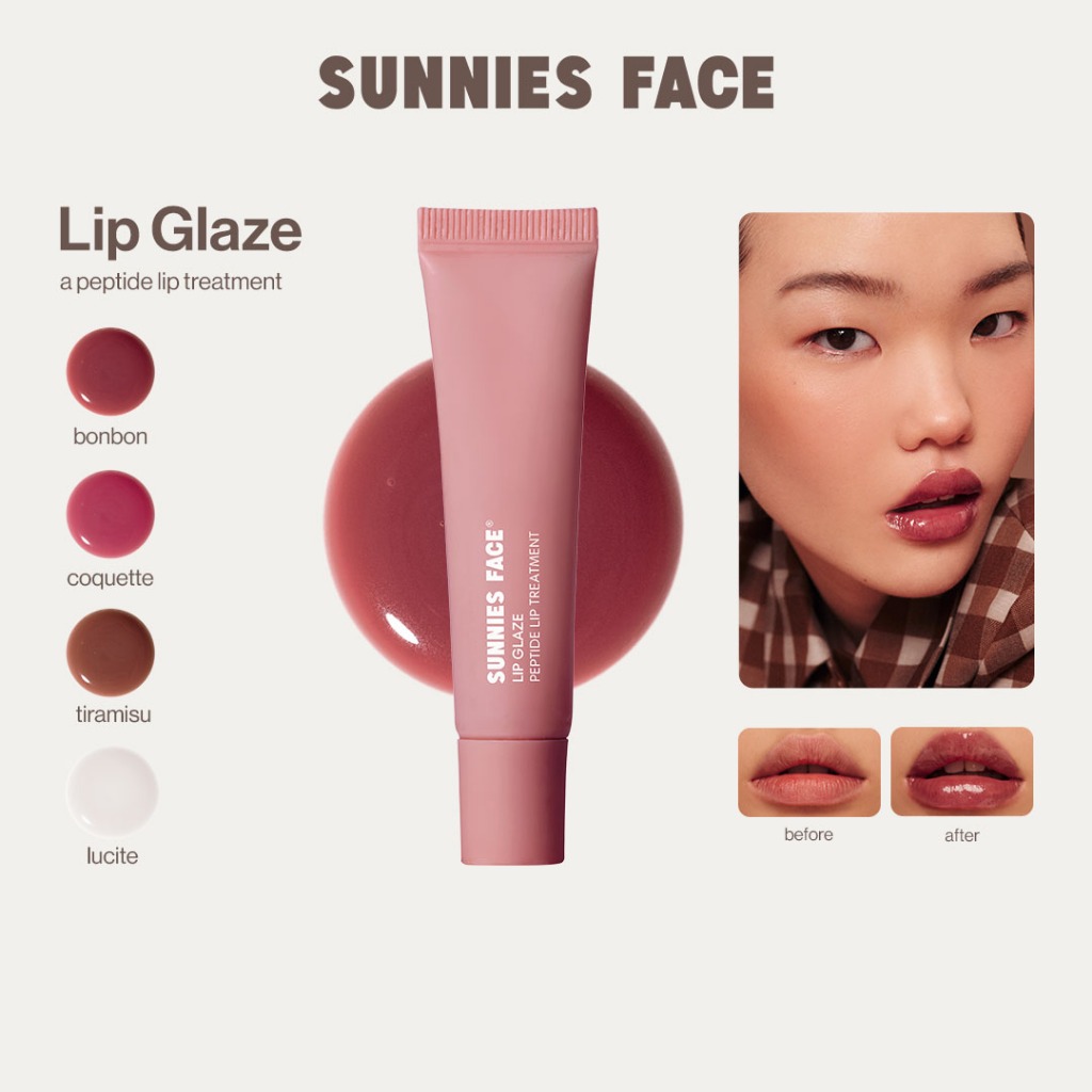 Sunnies Face Lip Glaze [Peptide Lip Treatment] | Shopee Malaysia
