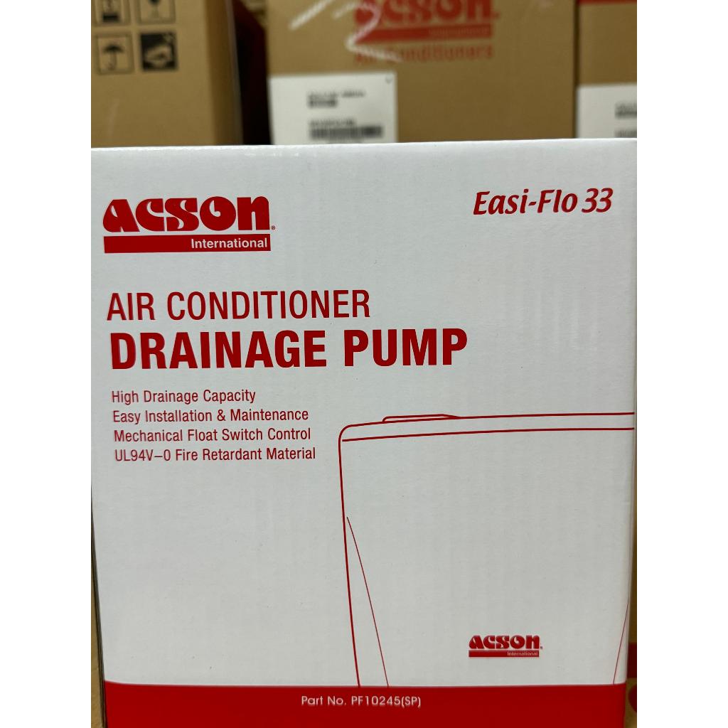 ACSON EASI-FLO Drainage Pump EASI-FLO 33/EASI-FLO 55/SMART-FLO 22 ...