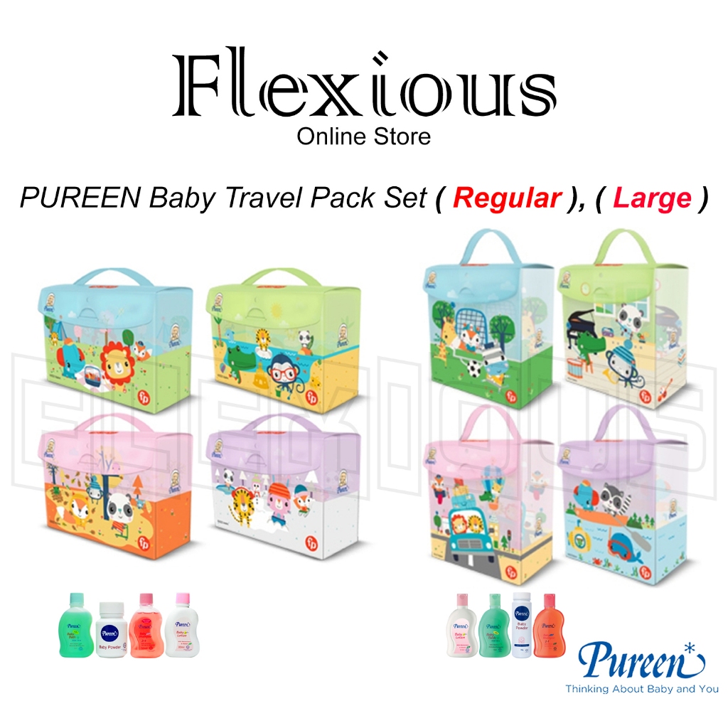 *PUREEN* Baby Travel Pack Set ( Regular ), ( Large ) | Shopee Malaysia