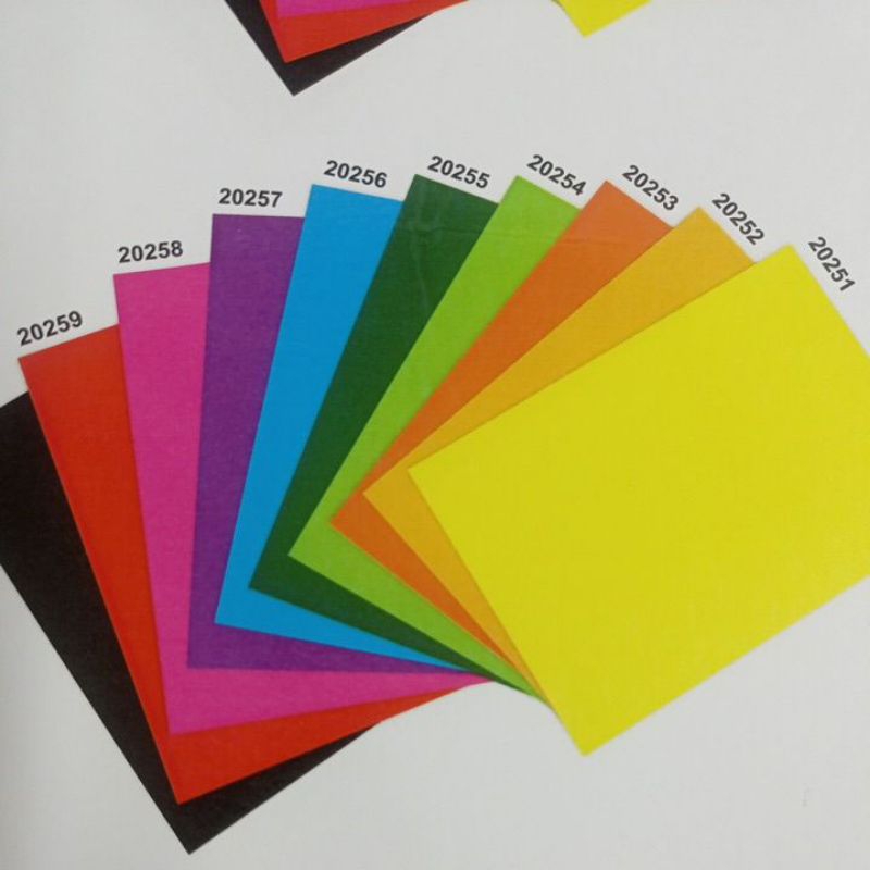 BRIGHT COLOUR MANILA CARD 10'S | Shopee Malaysia