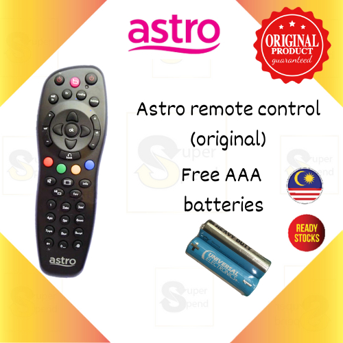 [ Original ] Astro Remote Control Alat Kawalan Jauh Decoder Suitable ...