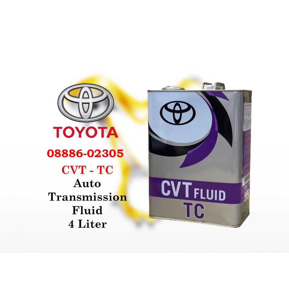 Toyota - ATF CVT TC 4Liter Auto Transmission Fluid CVT-TC Minyak Auto ...
