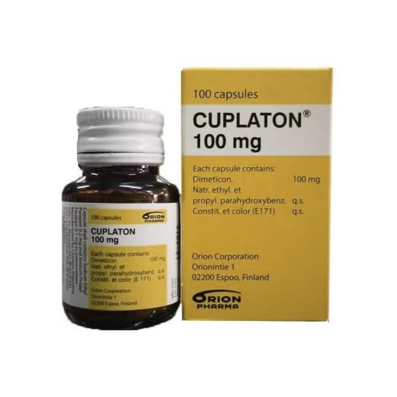 Cuplaton 100mg Ubat Buang Angin (100s/30s) Exp 07/2027 Bentuk Telur ...