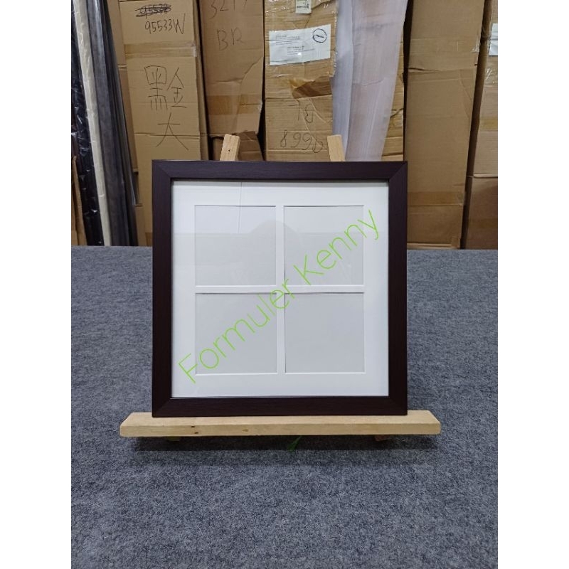 9cm x 9cm Photo Classic Frame (4 in 1 ) with matboard (Hand Made ...