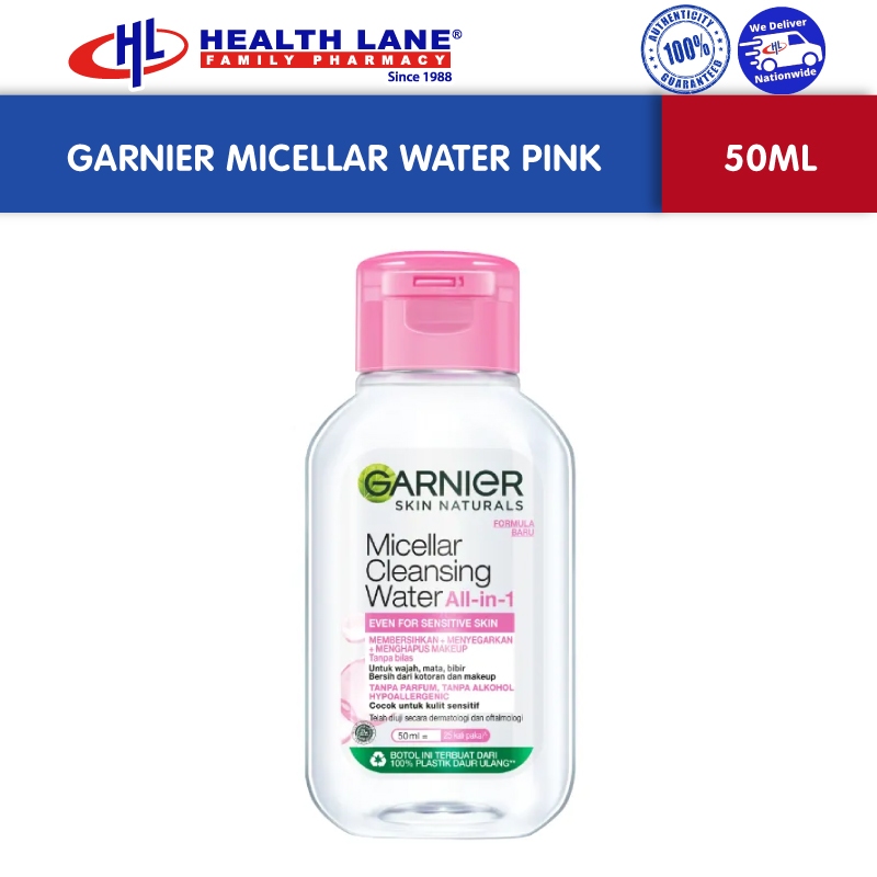 Garnier Micellar Water Pink (50ml) | Shopee Malaysia