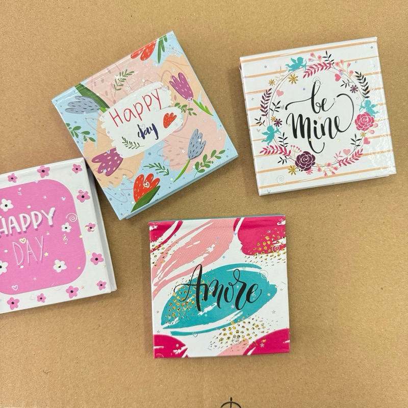 Hard cover note pad memo pad notes sticky note memo notepad flower cute ...