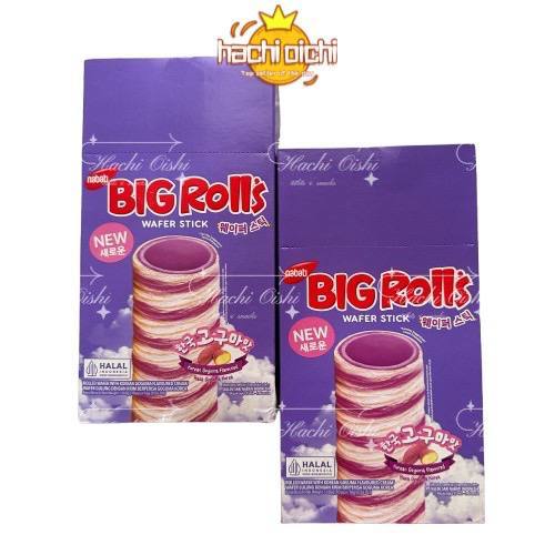 Nabati Big Rolls Wafer Stick Goguma 16g x 10pcs | Shopee Malaysia