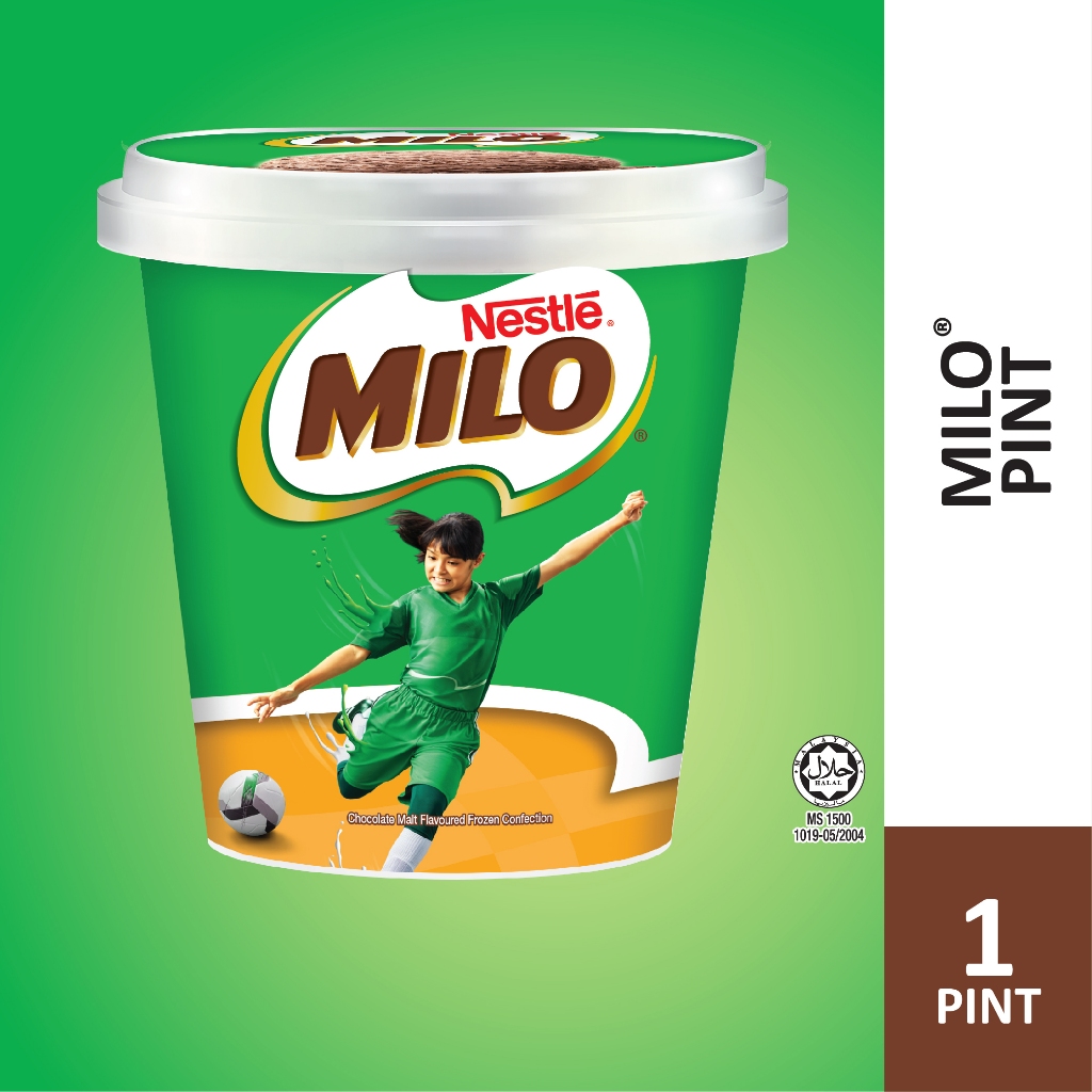 [Selected Areas] NESTLÉ MILO Ice Cream 750ml (1 Pint) | Shopee Malaysia