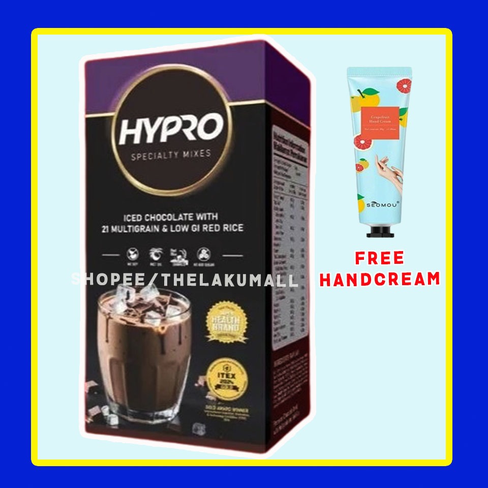 HYPRO Meal REPLACEMENT- MINUMAN COKLAT PREMIX DENGAN MCT OIL 10SACHET ...