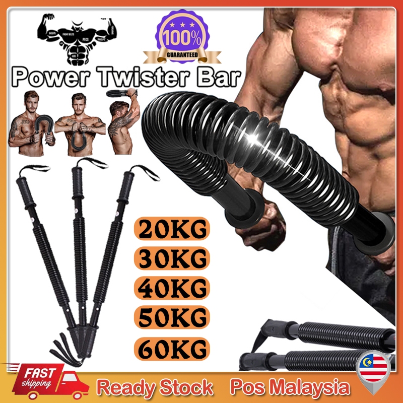 20/30/40/50/60kg spring arm strengthener gripper strength twister ...