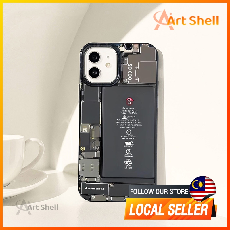 Compatible with iphone 14 Pro Max Casing Mechanical circuit board 11 12 ...