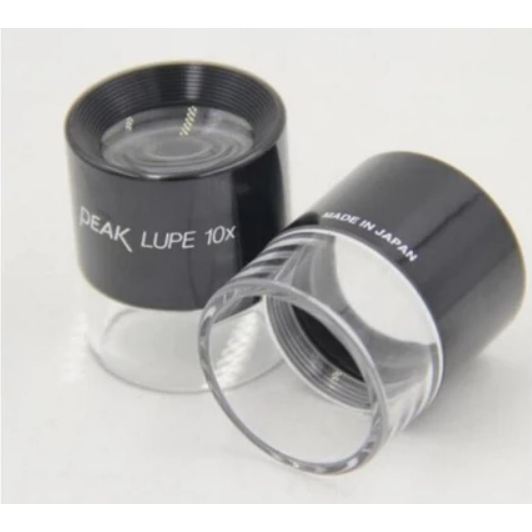 PEAK 1961 cylinder magnifying glass HD microscope 10X | Shopee Malaysia