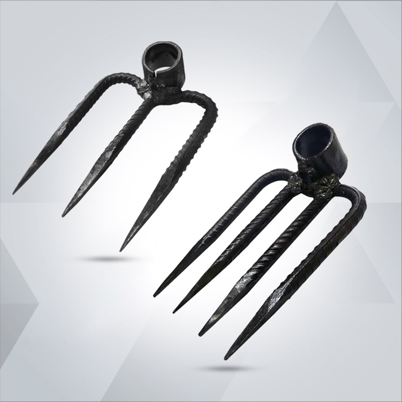 Fork Hoe Cangkul Mata Tiga / Fork Hoe Cangkul Mata empat / Besi Cakar ...