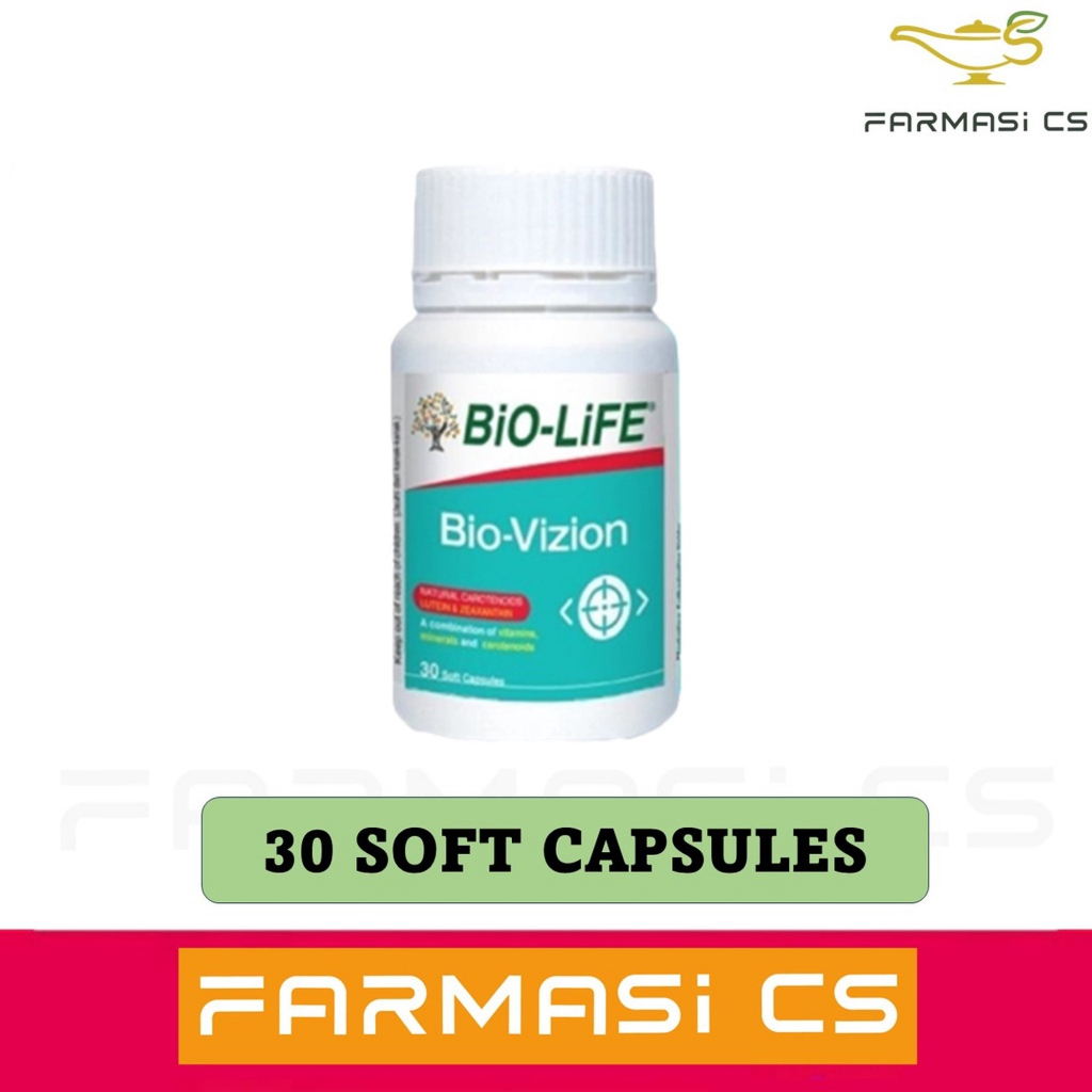 (EXP: 09/2025) Bio-Life Bio-Vizion 30 capsules [ Bio Vision, Vizion ...