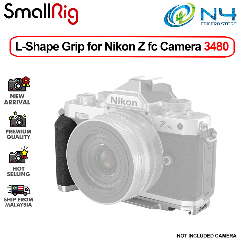 SmallRig L-Shape Grip for Nikon Z fc Camera 3480 For ZFC | Shopee Malaysia