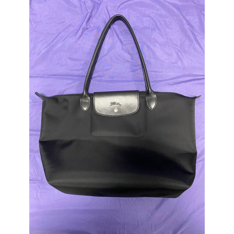 Longchamp Planetes Large size (used) | Shopee Malaysia