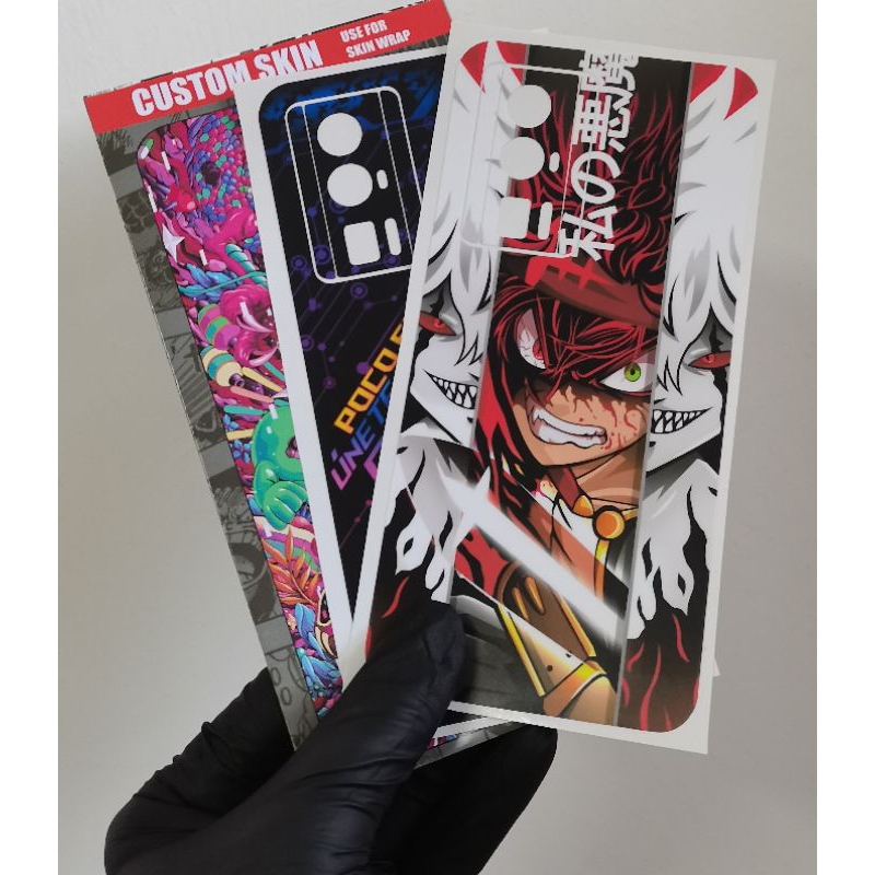 Poco F5 | Poco F5 Pro Printed Display Custom Sticker for Case Protector ...