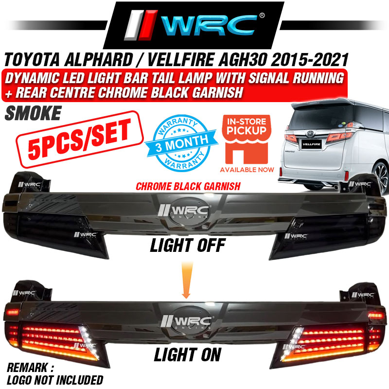 Toyota Alphard / Vellfire AGH30 2015 - 2021 V2 Dynamic Led Light Bar ...