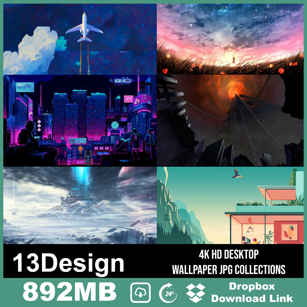 TF150 - Desktop Live Wallpaper design, 13 Landscape wallpaper bundle ...