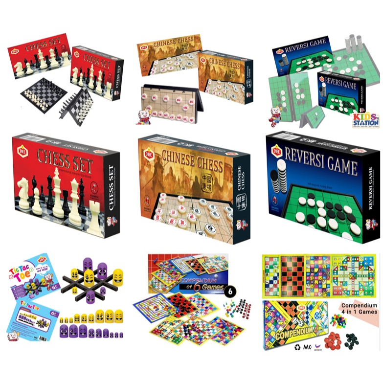 [Ready Stock in KL] Chess, Chinese Chess, Reversi, TicTacToe Board ...
