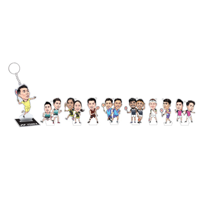 YONEX ORIGINAL LIMITED EDITION PLAYER KEY CHAIN | Shopee Malaysia