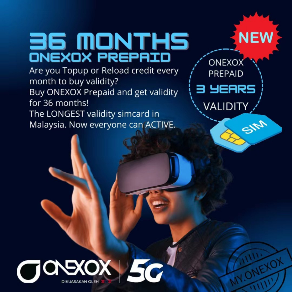 ONEXOX 5G XOX Prepaid Simcard [WD3] | Shopee Malaysia