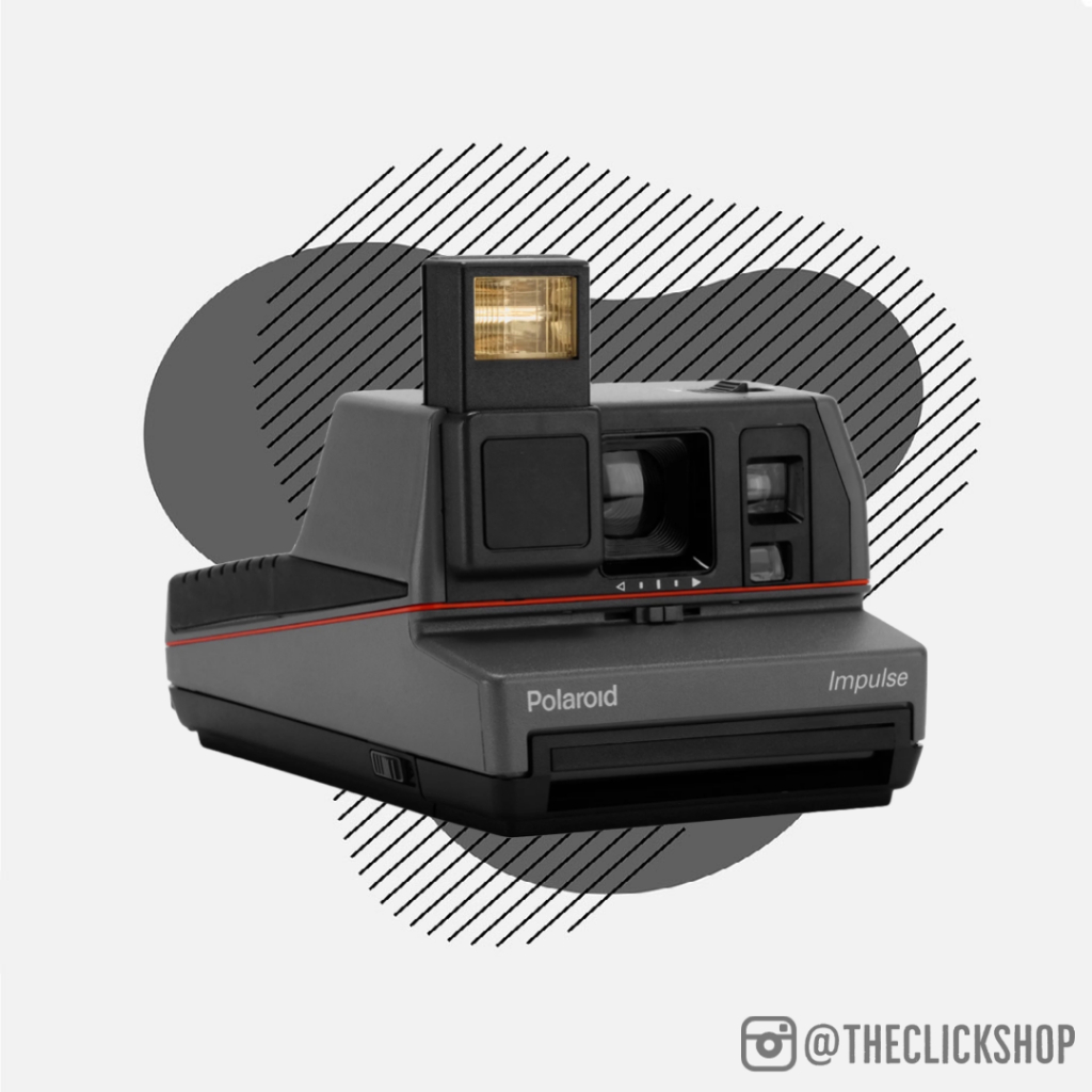 Polaroid 600 Impulse Lustre Gray Instant Film Camera - Refurbished ...