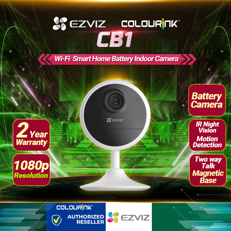 Ezviz CB1 Full HD 1080P 2MP Wi-Fi Smart Human Motion Detection Two Way ...