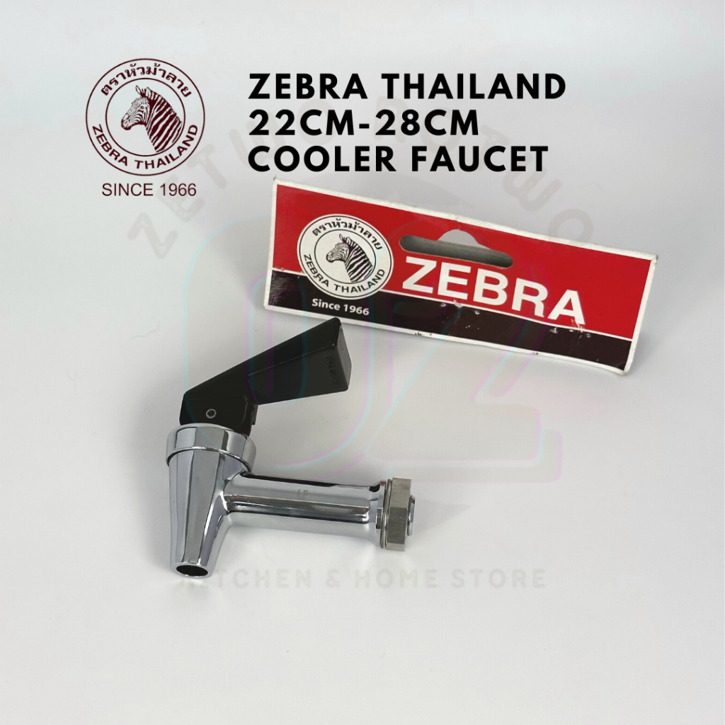 Zebra Thailand Faucet For 22cm / 24cm / 26cm / 28cm Cooler Water Tap Spare Part Cooler Tap 泰国 ...
