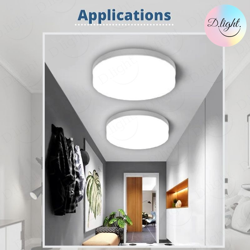 3H Lampu Siling Downlight LED [18W-48W] Super Terang Surface Ceiling ...