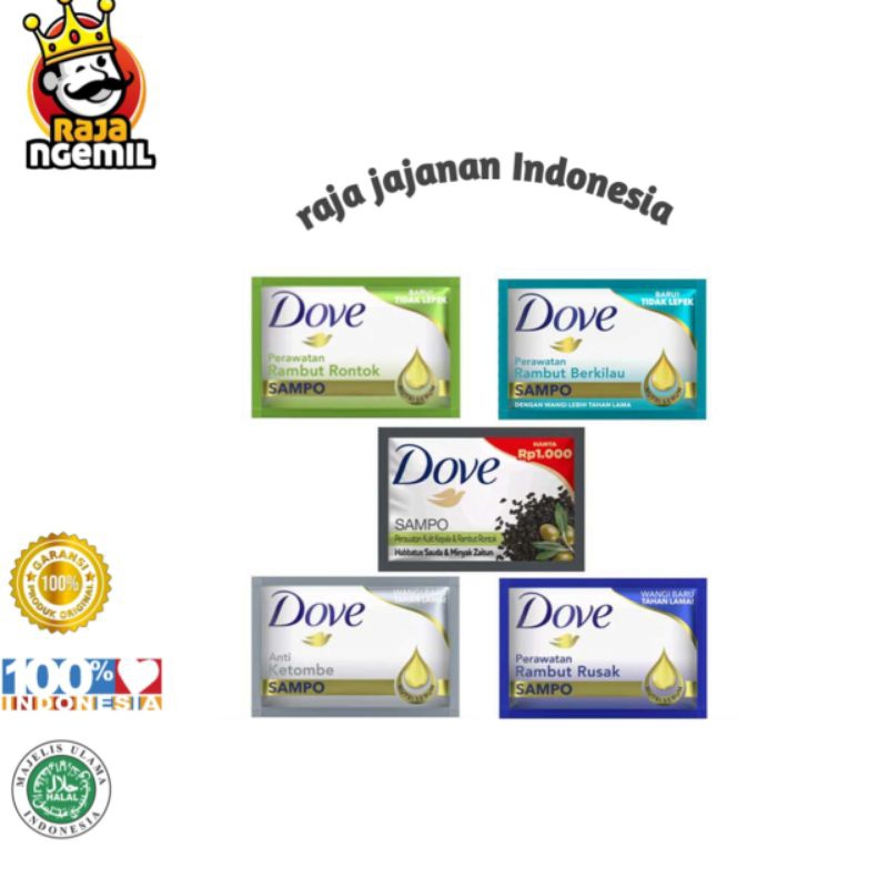 shampo dove sachet 1 renteng isi 12pcs ready stock!! | Shopee Malaysia