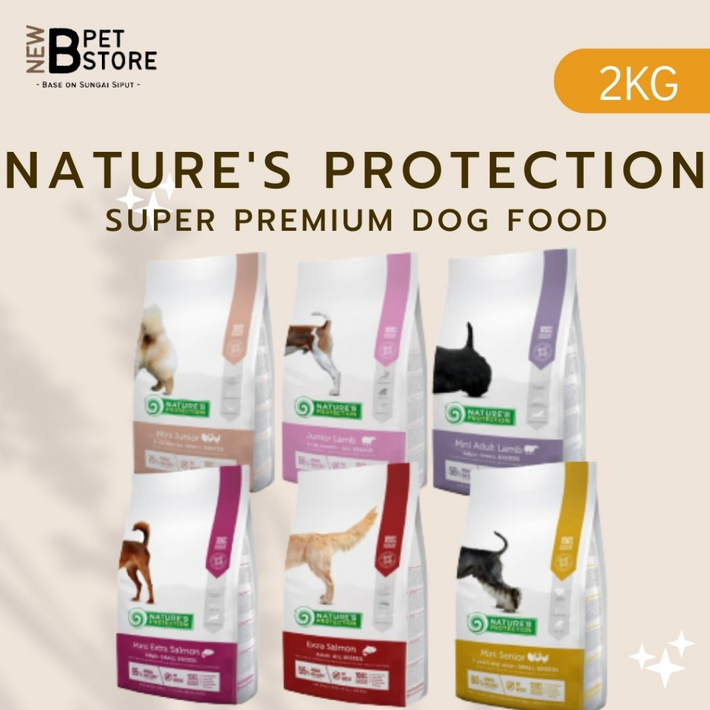 NP Nature's Protection Dry Dog Food (2kg) (Poultry / Lamb / Extra ...