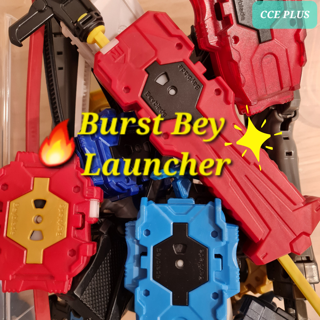 💯 ORI Takara Tomy Burst Beyblade String Launcher Normal Launchers Set ...