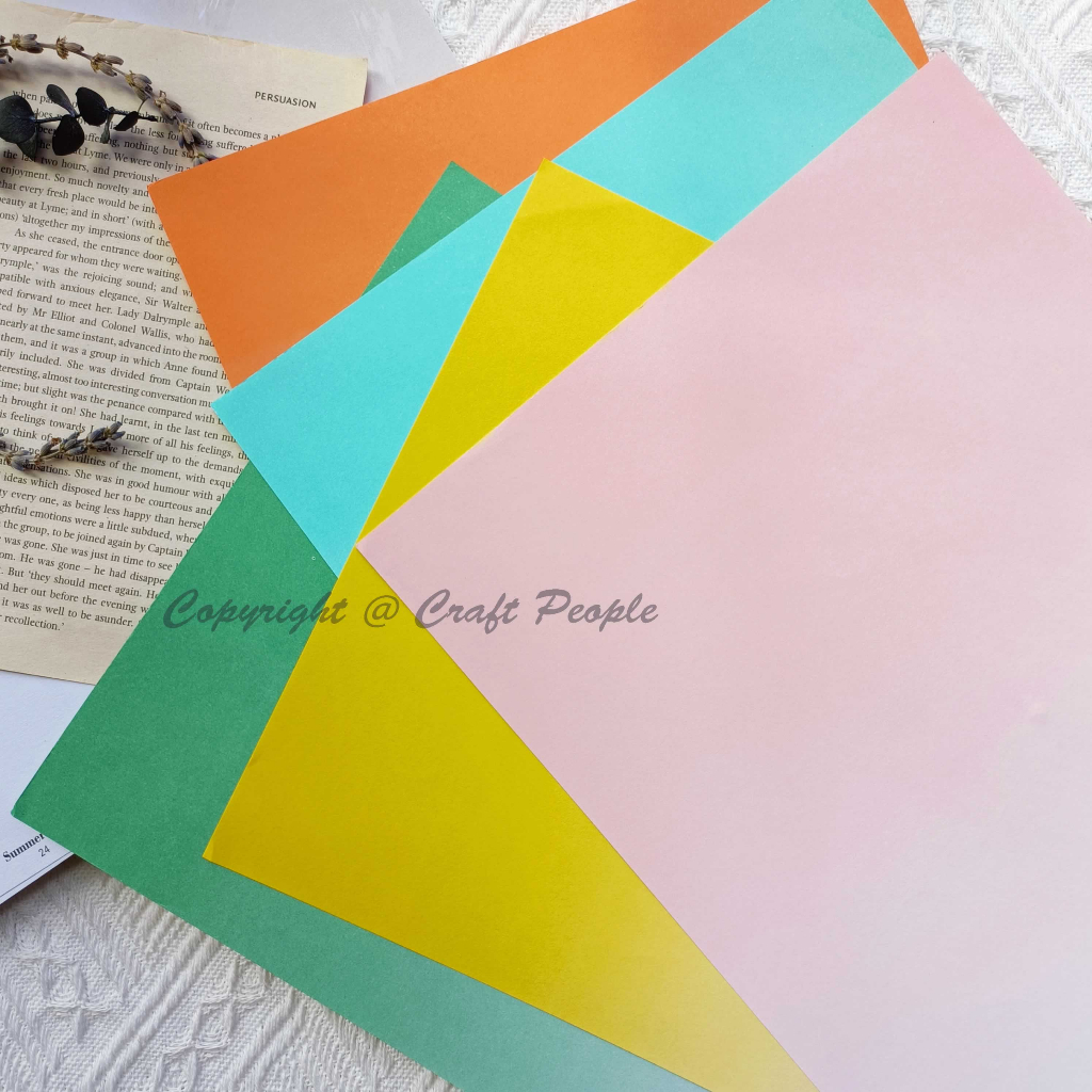 Gradient Color Paper 渐变颜色纸 100gsm A4 | Shopee Malaysia