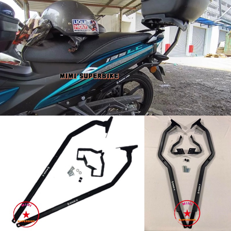 BUATAN MALAYSIA RACK-2 YAMAHA LC135 LC V1 - V9 FI MONORACK HEAVY DUTY ...