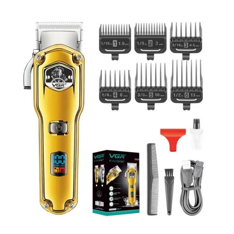 Original VGR V693 Zero Adjustable shaverSunscreen Rechargeable Hair ...
