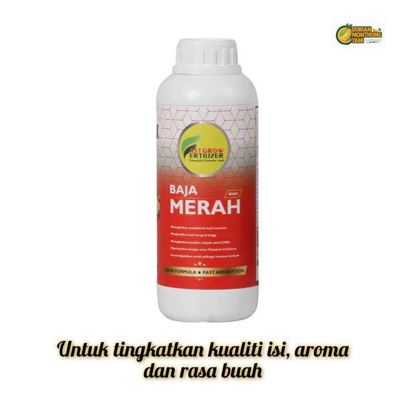 FastGrow Merah (Kualiti Buah) | Shopee Malaysia