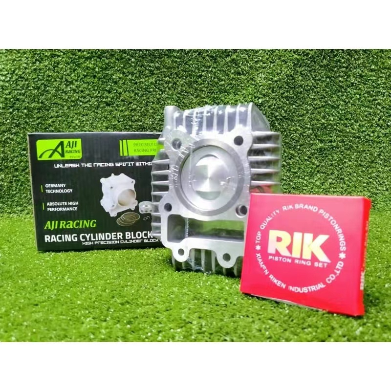 AJi RACING BLOCK BLOK KRISS 110 KRISS110 57MM 57 MODENAS ARATA TAIKOM ...