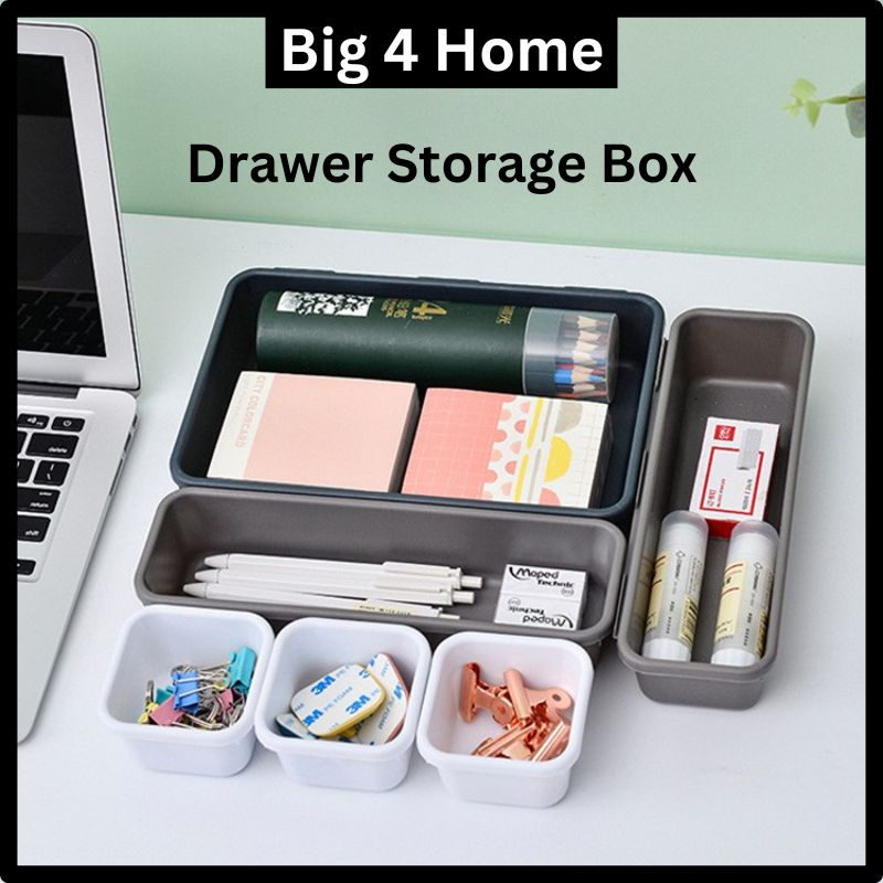 Big 4 Home Drawer Storage Box Multifunction Drawer Organizer Set ...