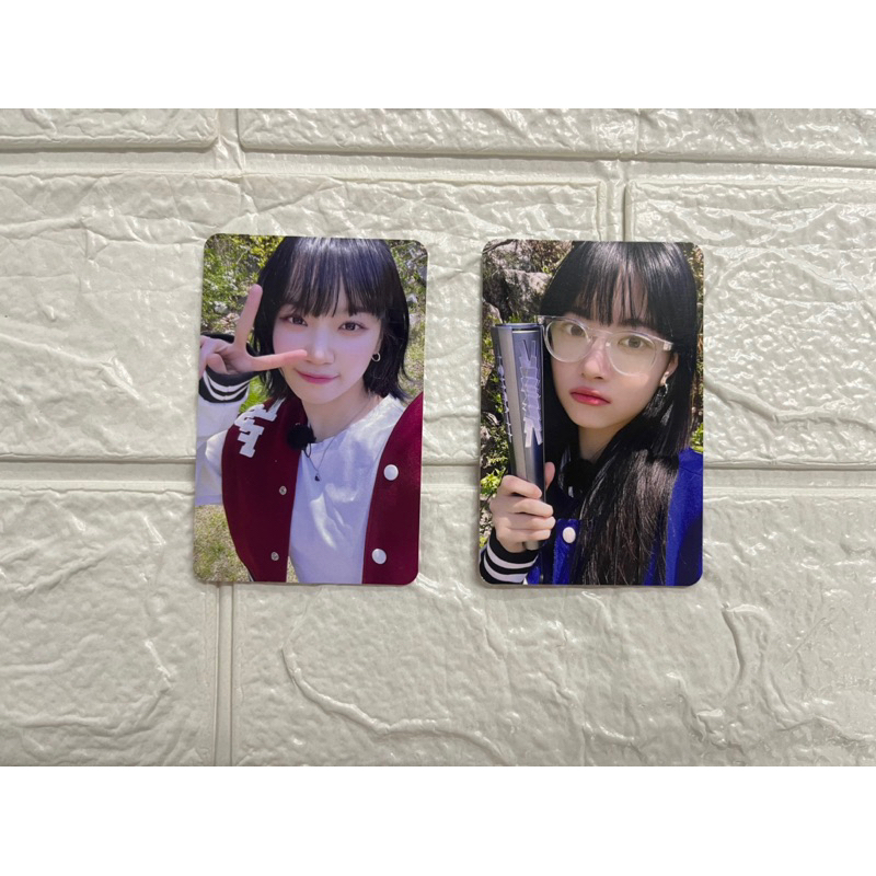 LE SSERAFIM Chaewon Eunchae Unforgiven M2 Comebackshow POB Ver A Photocard PC | Shopee Malaysia