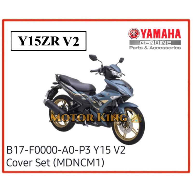 Cover Set Yamaha Y15 Y15ZR V2 100% HLY Original Yamaha Y SUKU YSUKU | Shopee Malaysia